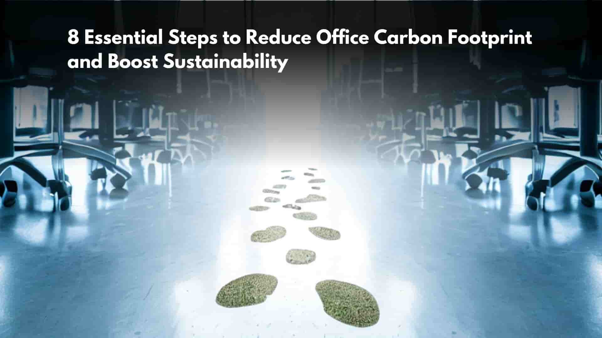 8 Essential Steps to Reduce Office Carbon Footprint